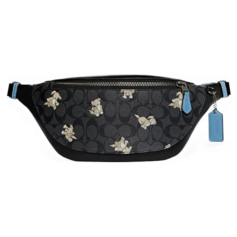 Túi Đeo Chéo Nam Coach Warren Belt Bag In Leather CC123 Màu Đen | Vua ...