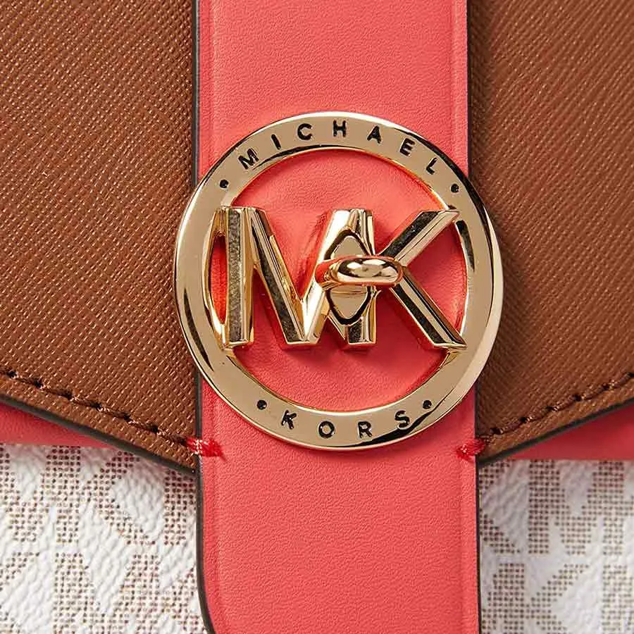 Mua Túi Đeo Chéo Michael Kors MK Greenwich Dahlia Multi 32T1LGRC5L Phối ...
