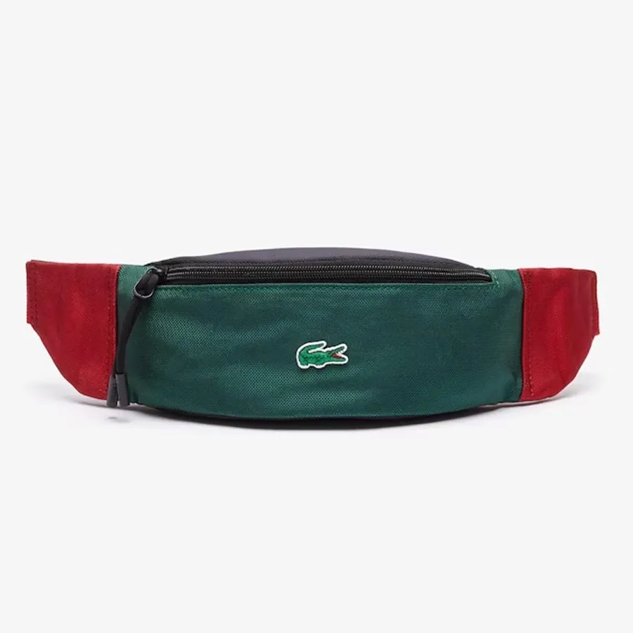 Mua Túi Đeo Hông Lacoste Men’s Colorblock Canvas Zip Fanny Pack ...