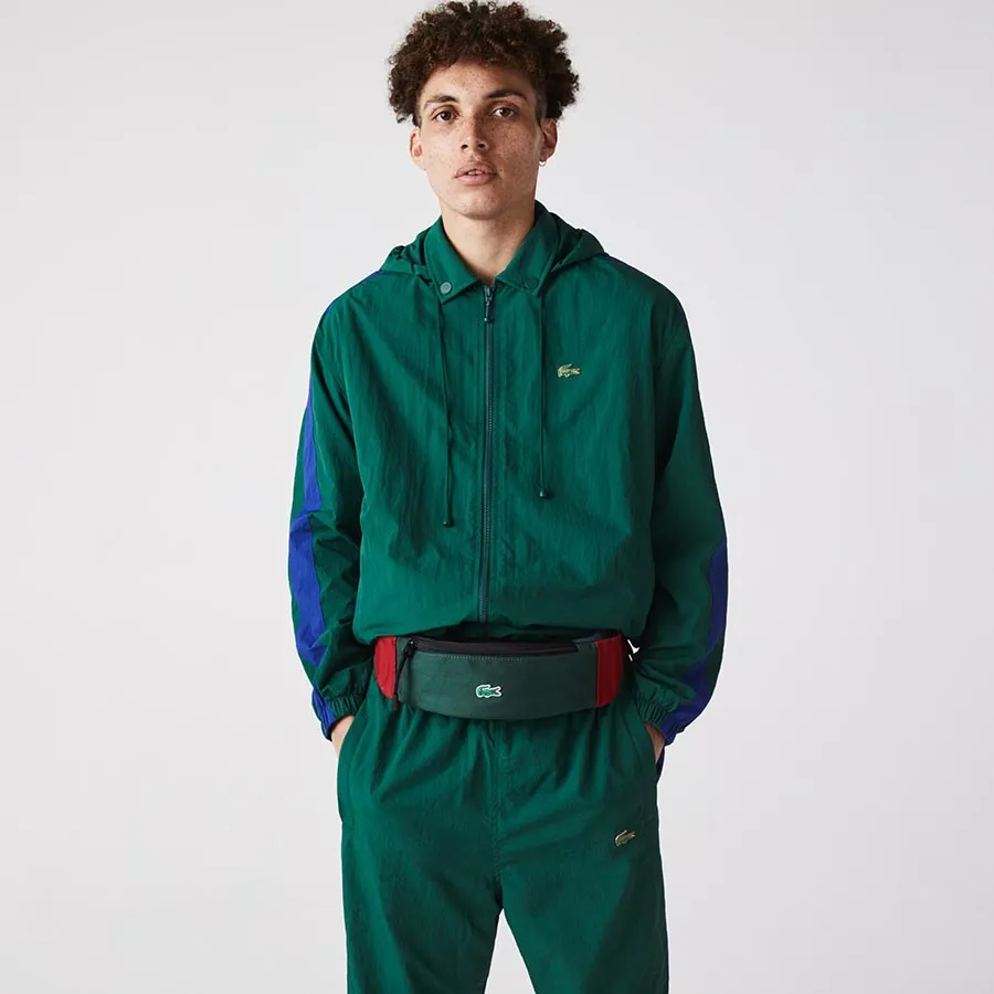 Mua Túi Đeo Hông Lacoste Men’s Colorblock Canvas Zip Fanny Pack ...