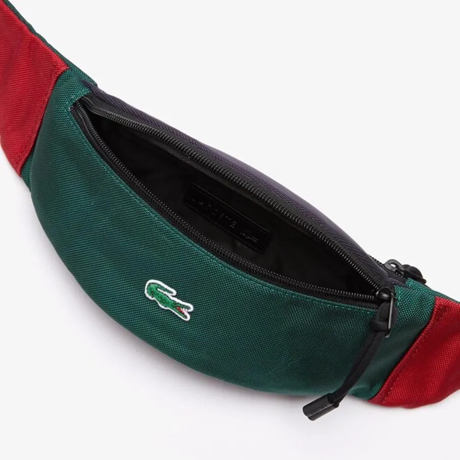 Mua Túi Đeo Hông Lacoste Men’s Colorblock Canvas Zip Fanny Pack ...