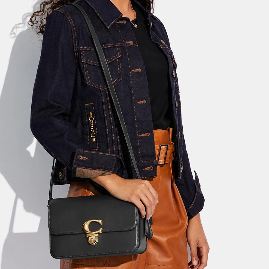 Mua Túi Đeo Vai Coach Studio Shoulder Bag C6641, Size 25 Màu Đen ...