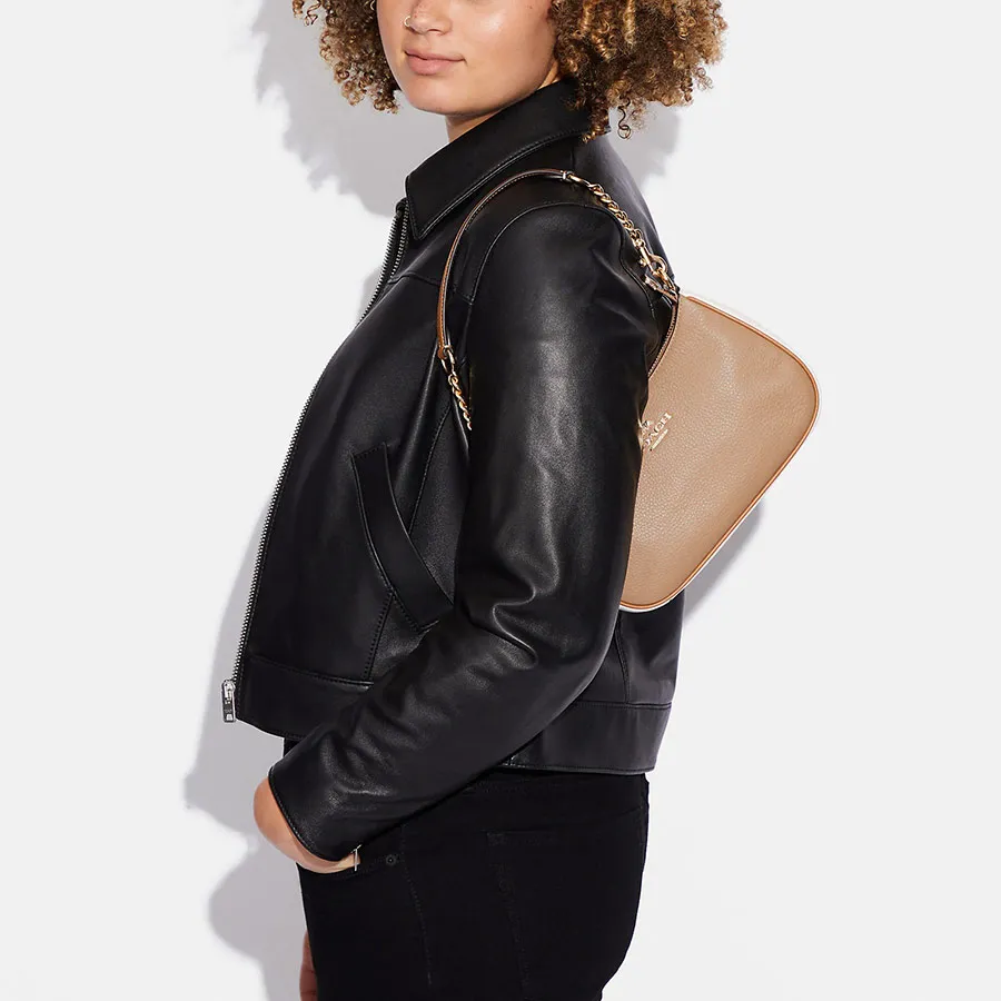 Mua Túi Đeo Vai Coach Teri Shoulder Bag In Colorblock CA173 Màu Nâu ...