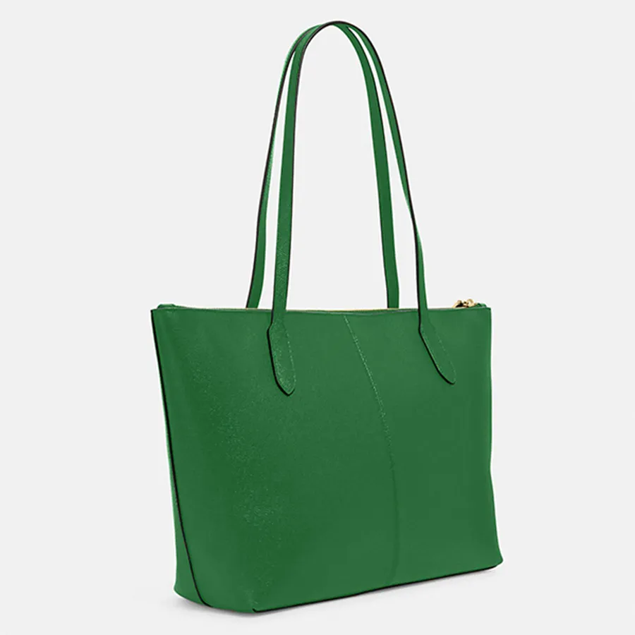 Mua Túi Tote Nữ Coach Zip C4454 Màu Xanh Lá - Coach - Mua tại Vua Hàng ...