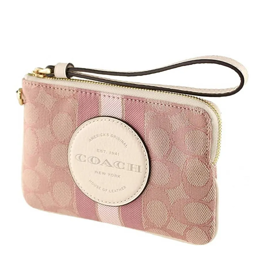 Mua Ví Cầm Tay Nữ Coach Boxed Dempsey Corner Zip Wristlet In Signature ...