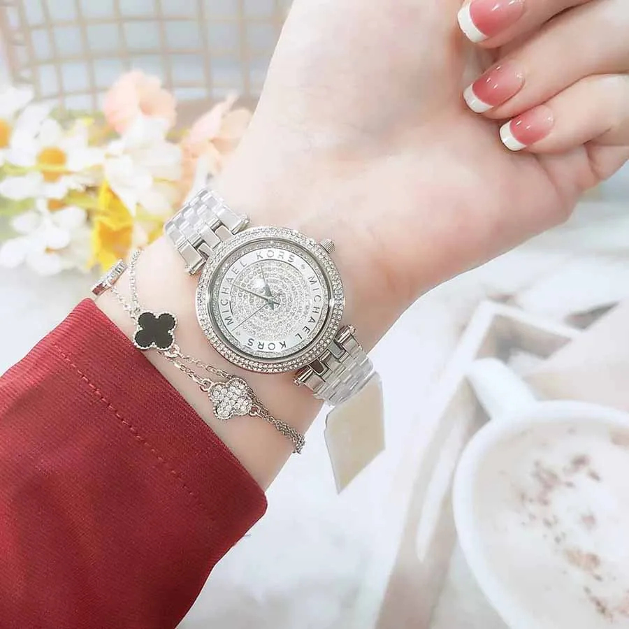 Mua Đồng Hồ Nữ Michael Kors MK3476 33mm Màu Bạc - Michael Kors - Mua ...