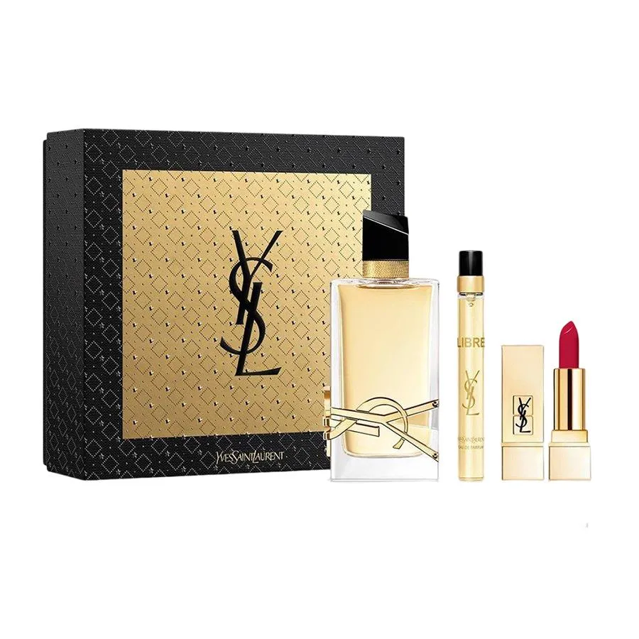Set Nước Hoa Nữ Yves Saint Laurent YSL Libre EDP Holiday Xmas Gift Set ...