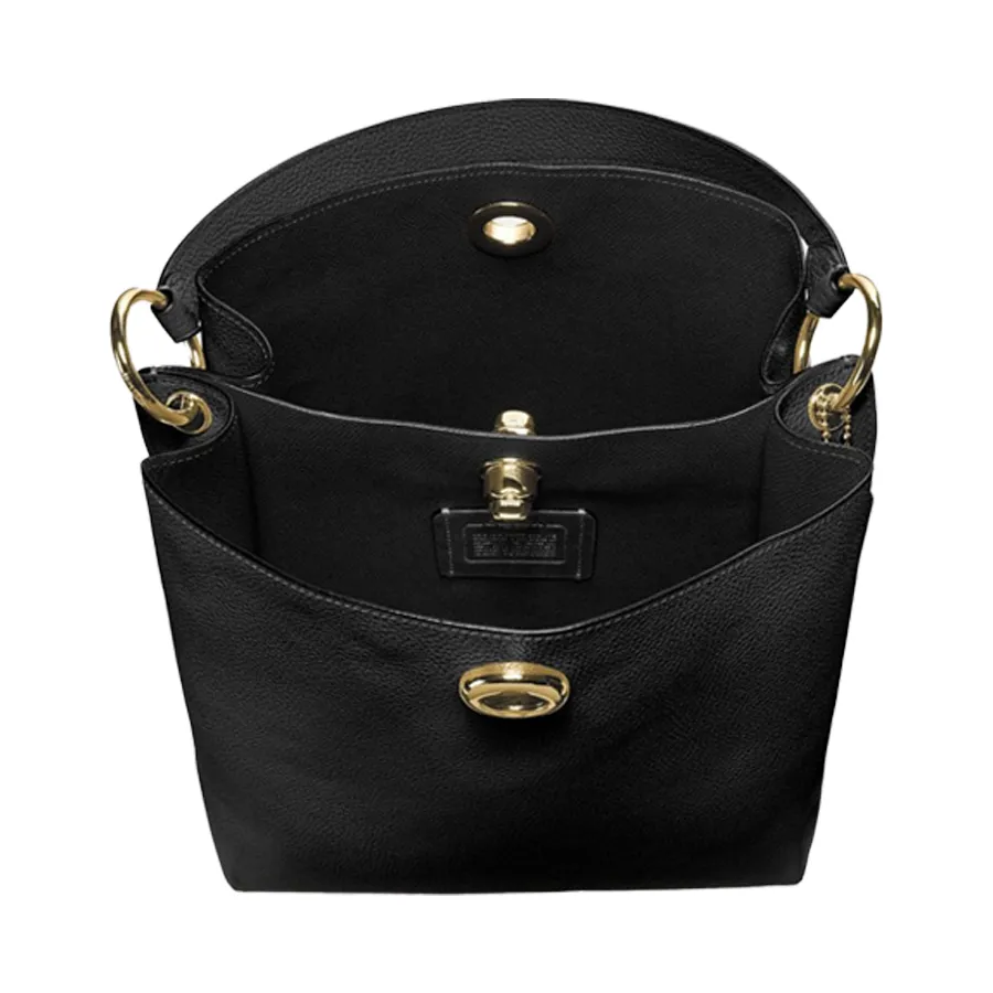 Mua Túi Đeo Vai Coach Charlie Bucket Bag 21 89102 Màu Đen - Coach - Mua ...