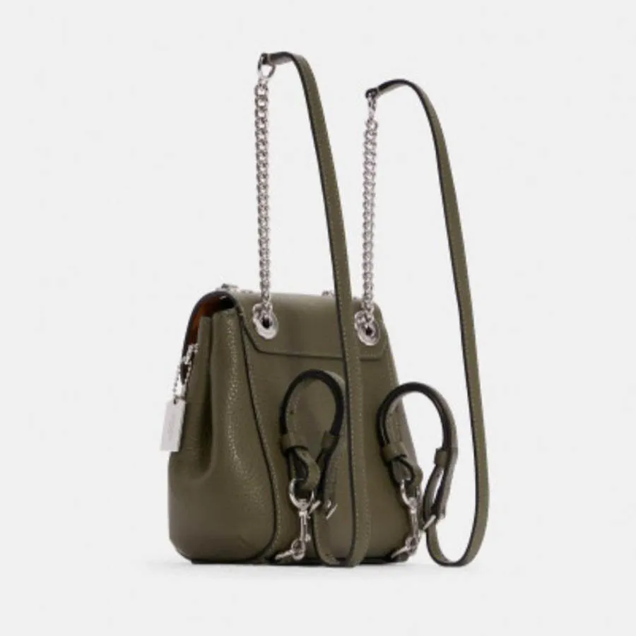 Mua Balo Coach Convertible Mini Backpack Màu Xanh Olive - Coach - Mua ...