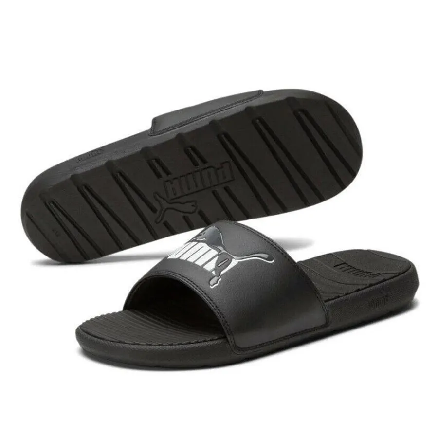 Dép Puma Cool Cat Leap Men's Slides 383441-01 Màu Đen Size 40.5 | Vua ...