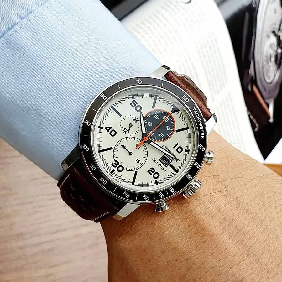 Mua Đồng Hồ Nam Citizen CA0649-06X Eco-Drive Brycen Chronograph Màu ...