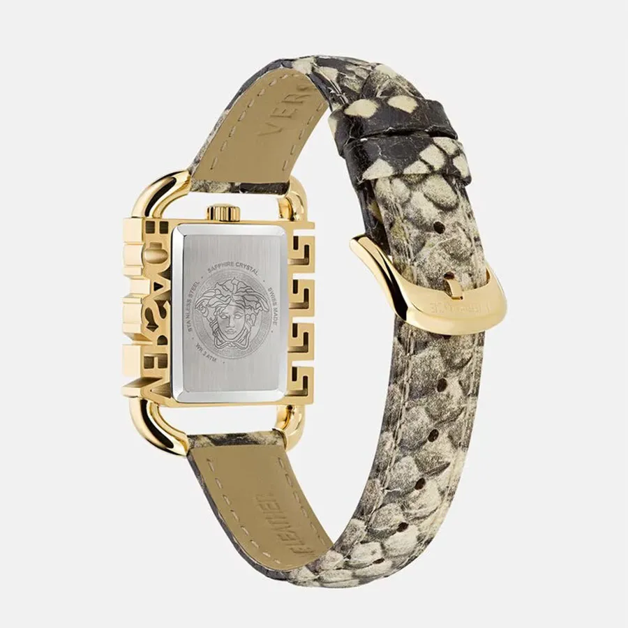 Mua Đồng Hồ Nữ Versace Flair Watch VE3B0012 Màu Đen Mặt Vàng - Versace ...