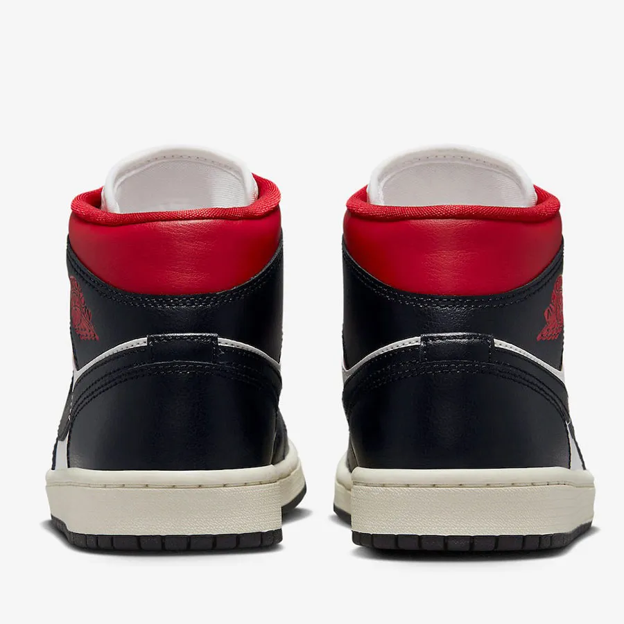 Mua Giày Thể Thao Nike Air Jordan 1 Mid BQ6472-061 Màu Đen/Trắng/Đỏ ...