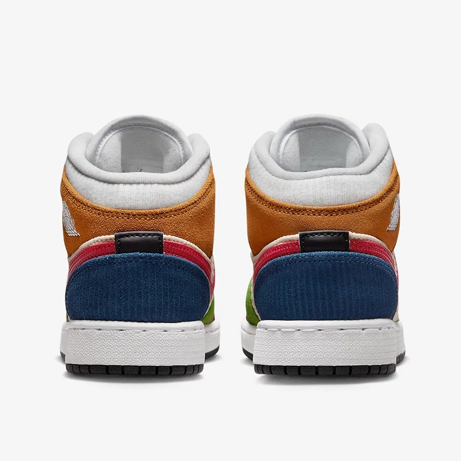 Mua Giày Thể Thao Nike Air Jordan 1 Mid Patchwork DR6957-100 Phối Màu ...