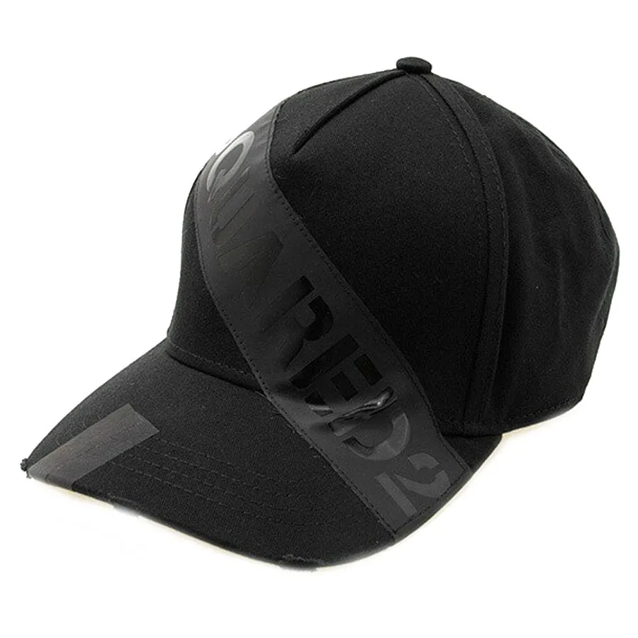 Mũ Dsquared2 Logo Tape Black Baseball Cap BCM017305C000012124 Màu Đen ...