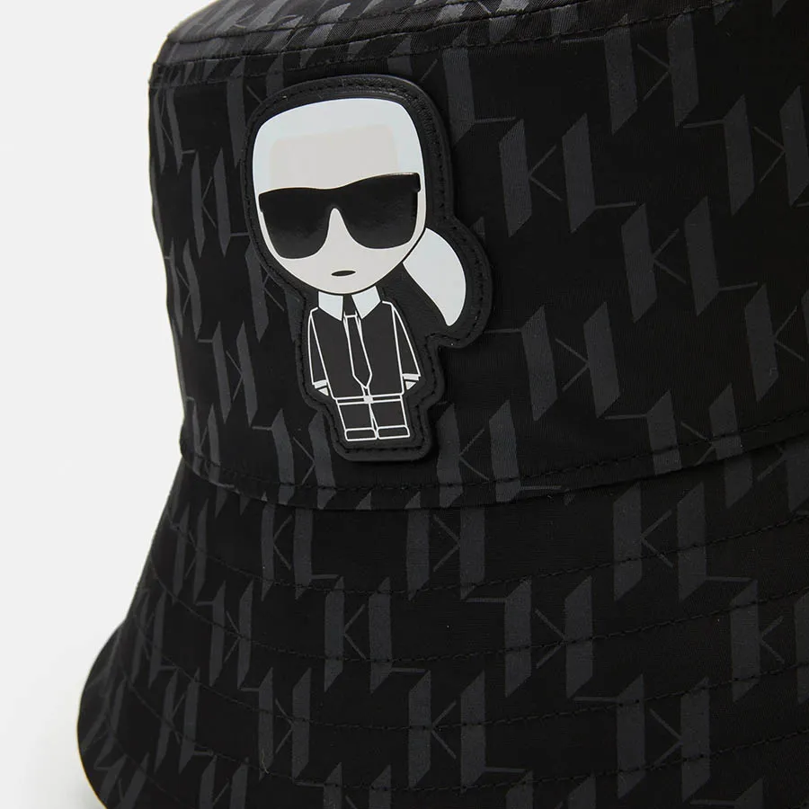 Mua Mũ Karl Lagerfeld Exclusive Ikonik Mono Bucket Hat Màu Đen - Karl ...