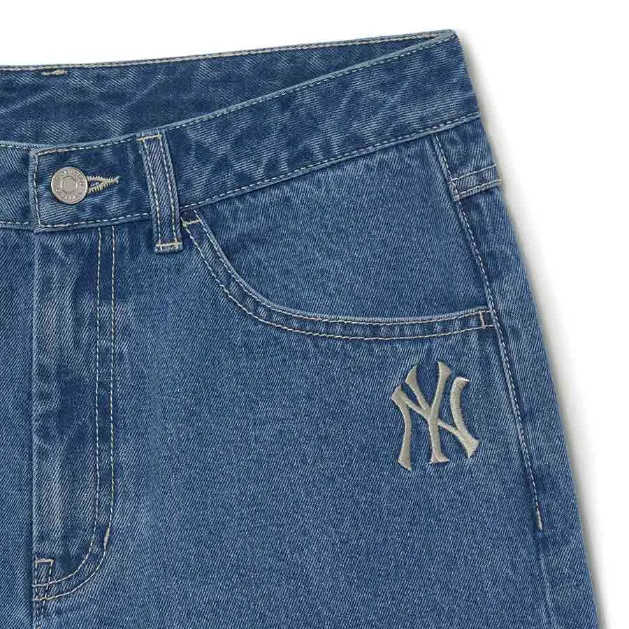 Mua Quần Jean Nữ MLB denim logo Mega New York Yankees 3FDPB0131-50INS ...