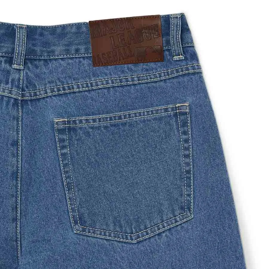 Mua Quần Jean Nữ MLB denim logo Mega New York Yankees 3FDPB0131-50INS ...