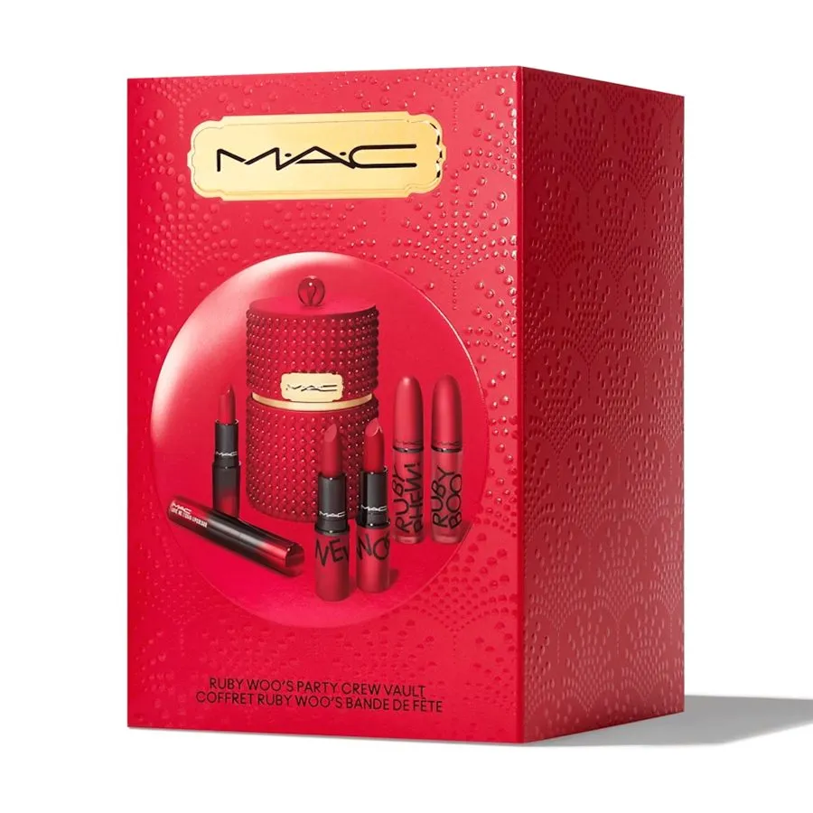 Mua Set Son MAC Ruby Woo's Party Crew Vault 6 Món chính hãng, Bộ sản ...