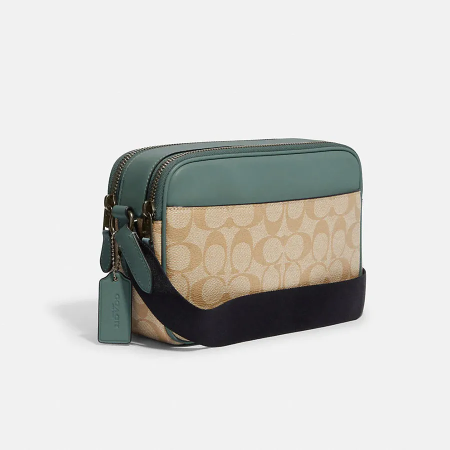 Mua Túi Đeo Chéo Coach Graham Crossbody In Colorblock Signature Canvas ...