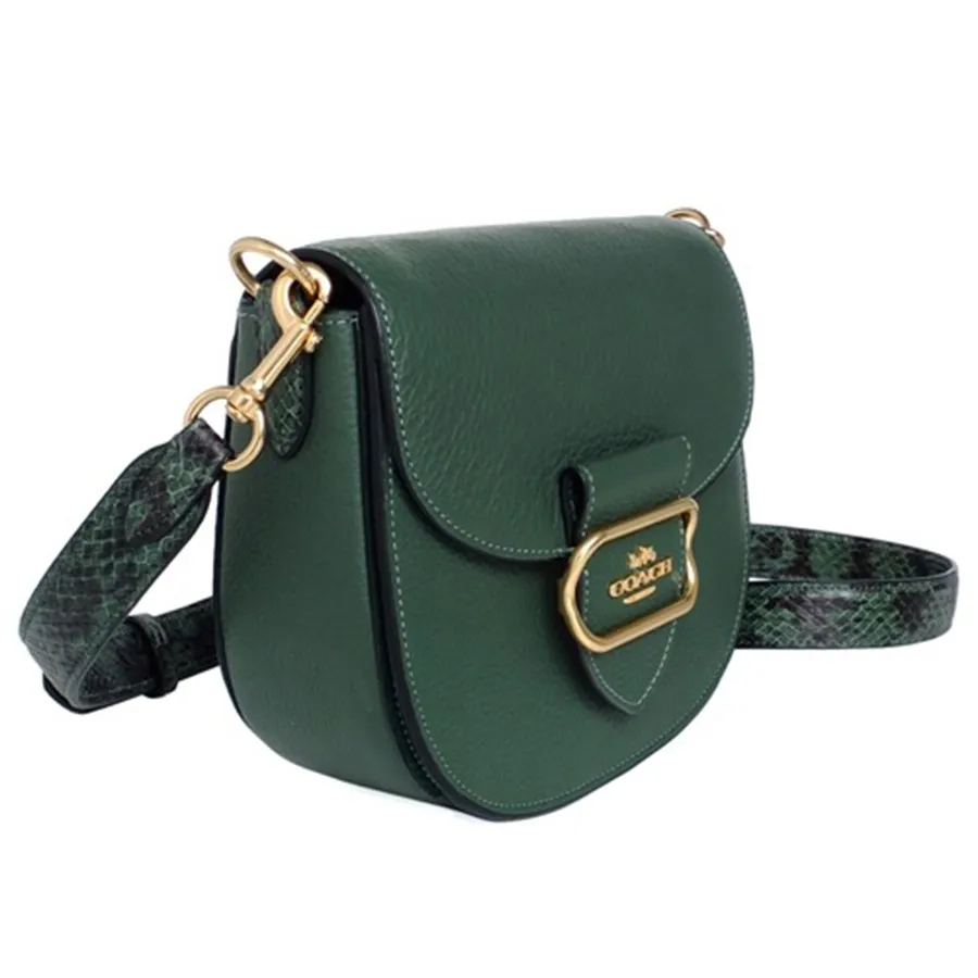 Mua Túi Đeo Chéo Coach Morgan Saddle Bag CE566 Màu Xanh Lá - Coach ...