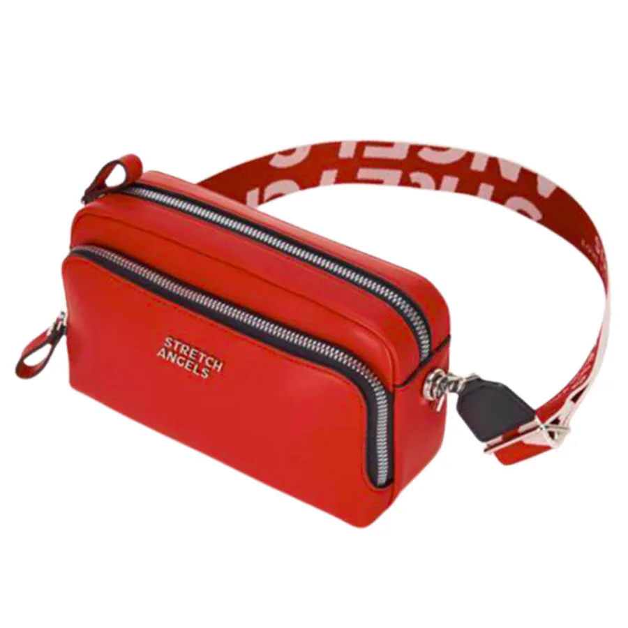 Túi Đeo Chéo Stretch Angels Panini Metal Logo Solid Bag Màu Đỏ | Vua ...