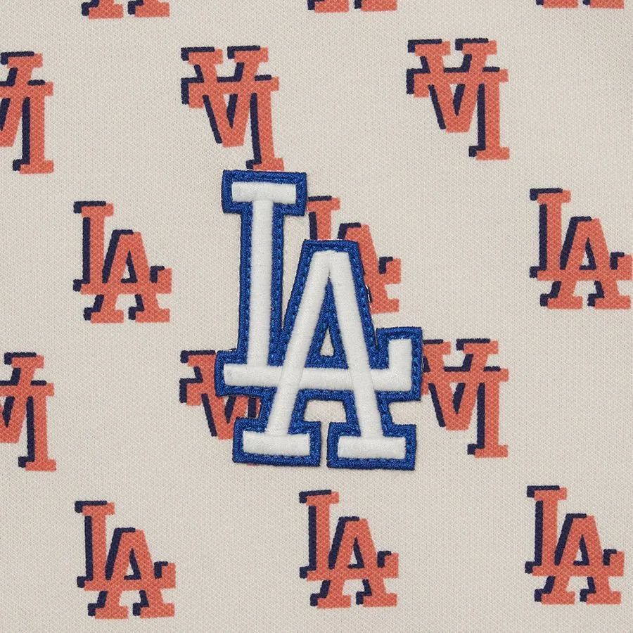 Mua Áo Polo MLB Classic Logo Karati LA Dodgers 3LPQM0133-07CRS Màu Kem ...