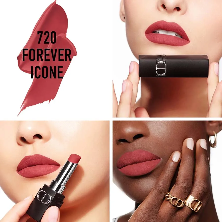 Mua Son Dior Rouge Forever 720 Forever Icone Màu Hồng Đất chính hãng ...