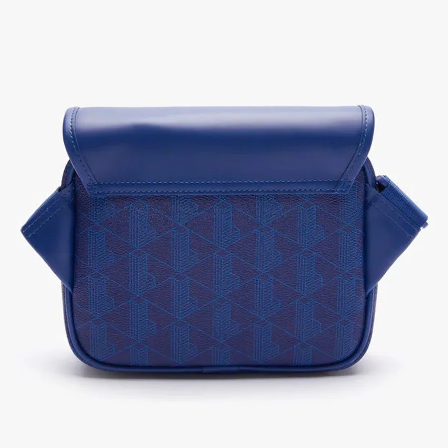 Mua Túi Đeo Chéo Lacoste The Blend Colored Monogram Canvas Flap ...