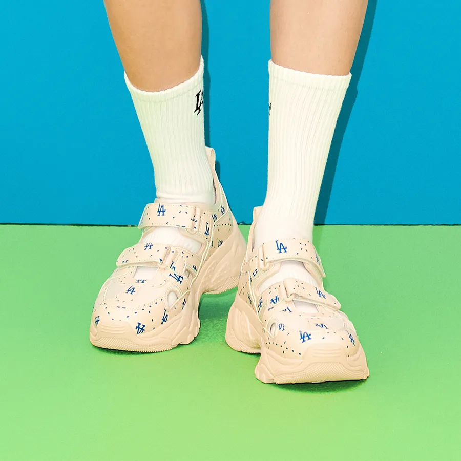 Mua Giày Sục MLB Big Ball Chunky Mask Diamond Monogram Los Angeles ...