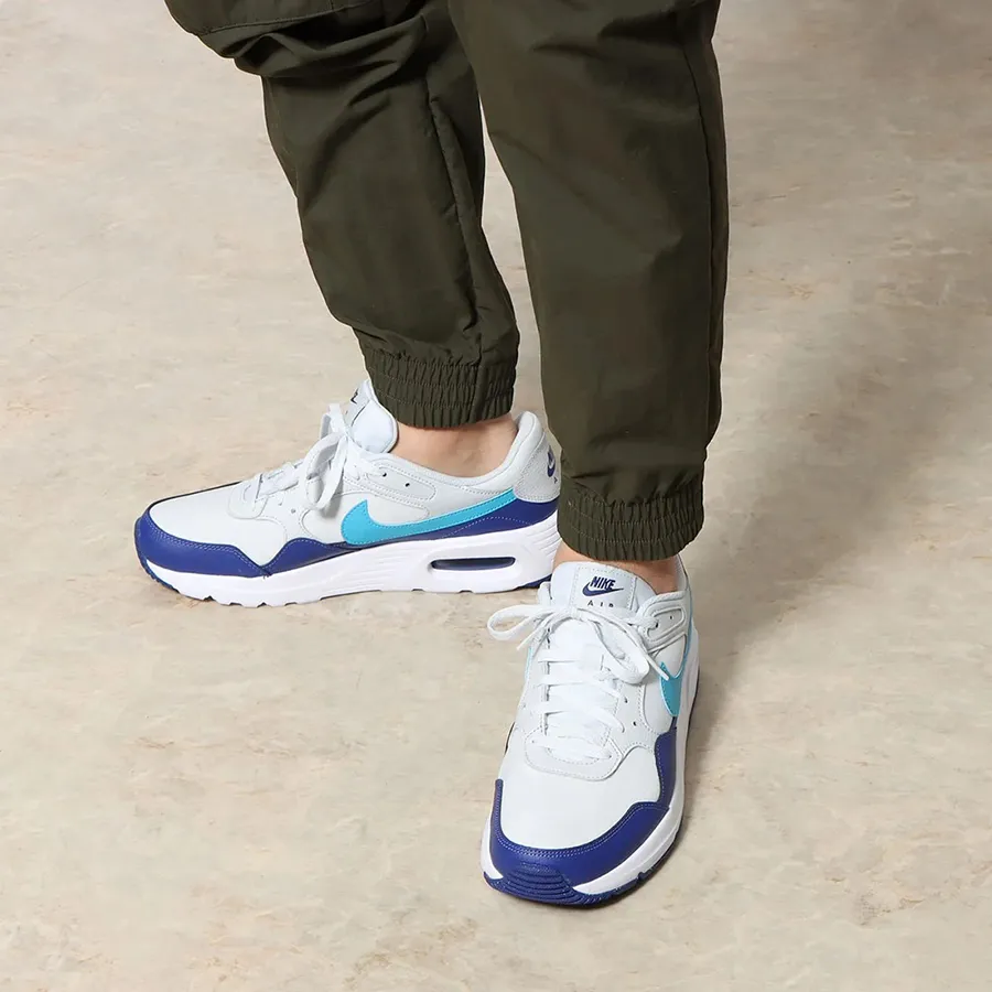 Order Giày Thể Thao Nam Nike Air Max SC CW4555-012 Màu Xanh Trắng Size ...