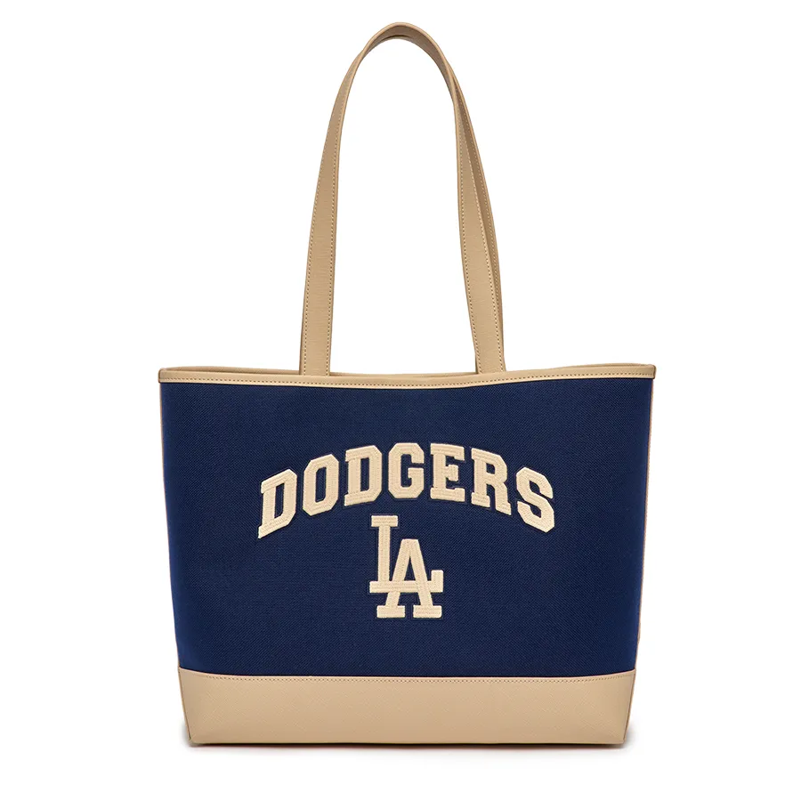 Túi Tote MLB Varsity Basic Canvas LA Dodgers 3AORL103N-07NYS Màu Kem ...