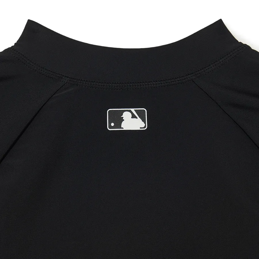 Order Áo Bơi Nữ MLB Basic Crop Zip-up Rash Guard New York Yankees ...