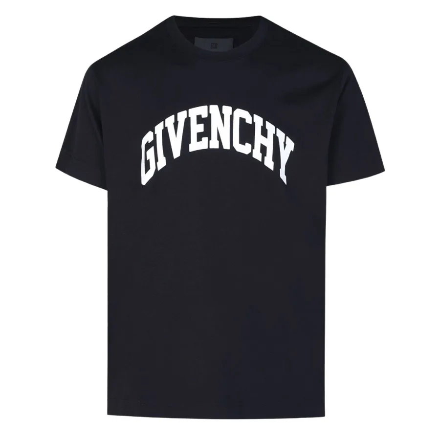 Áo Phông Nam Givenchy Logo Printed Tshirt BM716R3YAA 001 Màu Đen | Vua ...