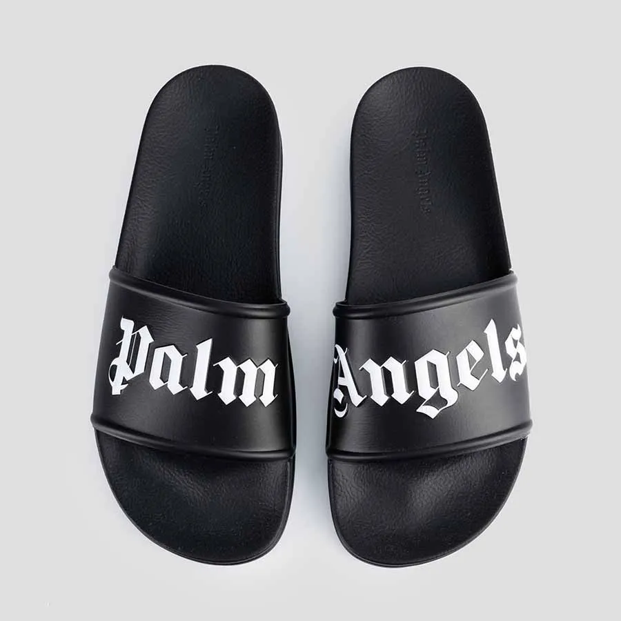 Mua Dép Nam Palm Angels PMIC001C99PLA001 1001 Màu Đen - Palm Angels ...