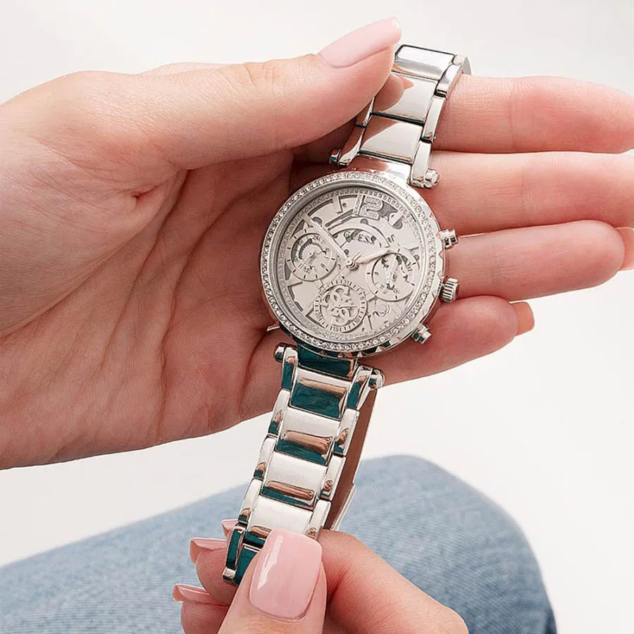 Mua Đồng Hồ Nữ Guess Solstice GW0403L1 Màu Bạc - Guess - Mua tại Vua ...