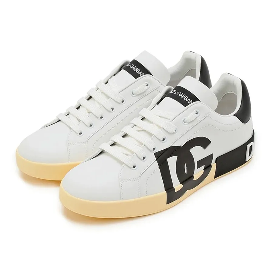 Giày Sneakers Dolce & Gabbana D&G Portofino Nappa Leather CS1772 AC330 ...