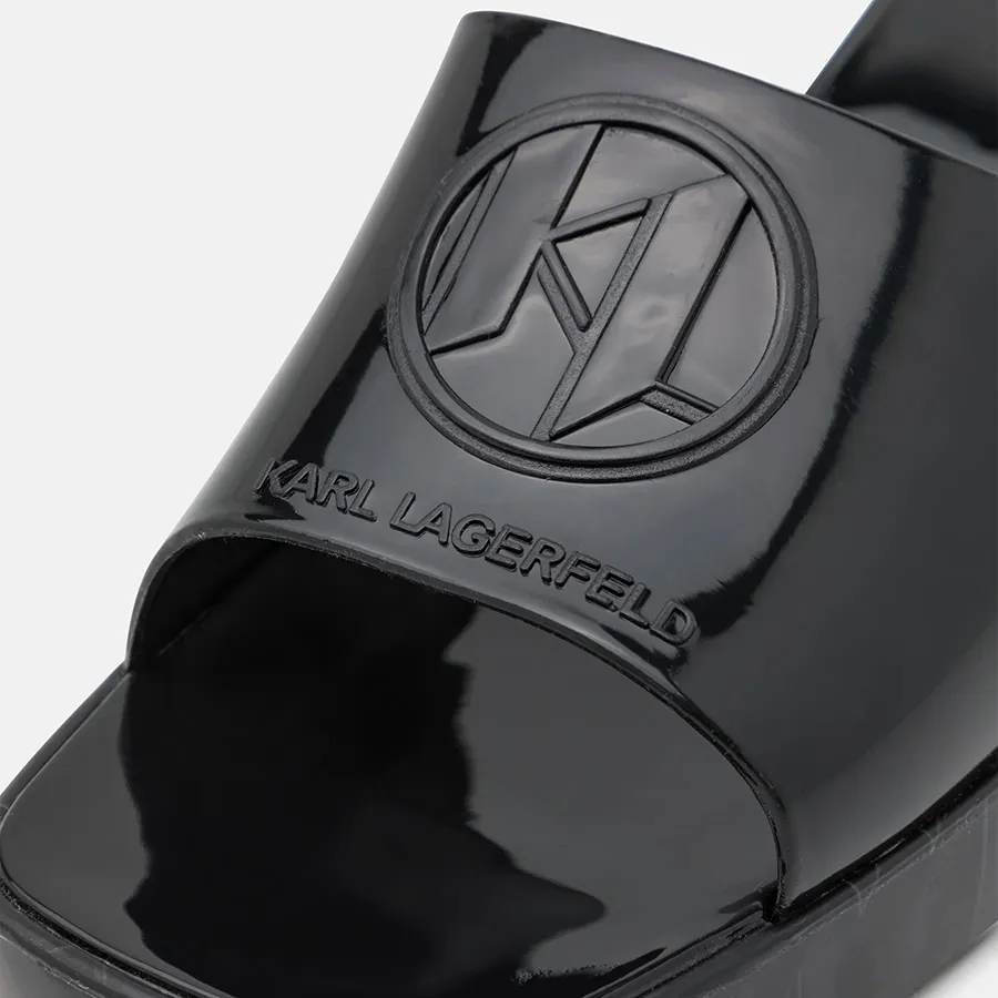 Mua Dép Cao Gót Nữ Karl Lagerfeld Jelly Blok Heel Monogram Slide ...