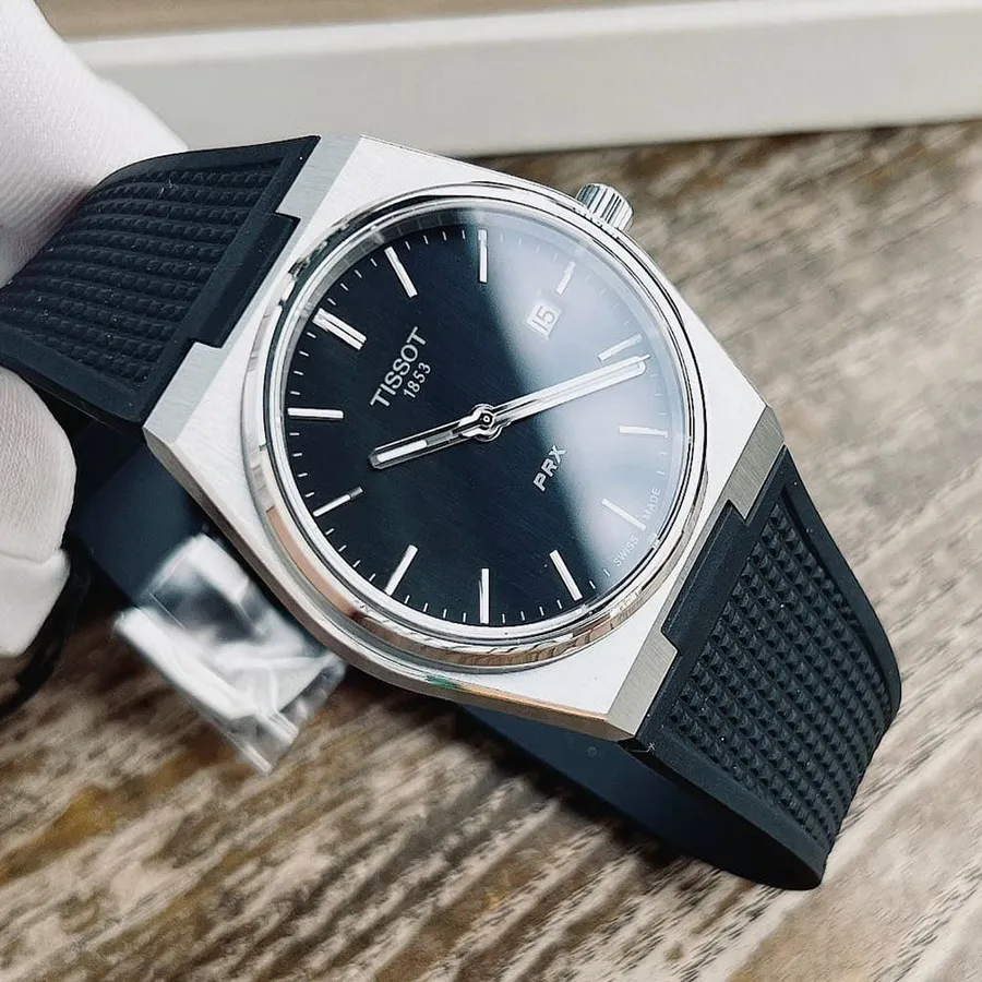 Mua Đồng Hồ Nam Tissot PRX T137.410.17.051.00 Màu Đen Bạc - Tissot - Mua tại Vua Hàng Hiệu h092584
