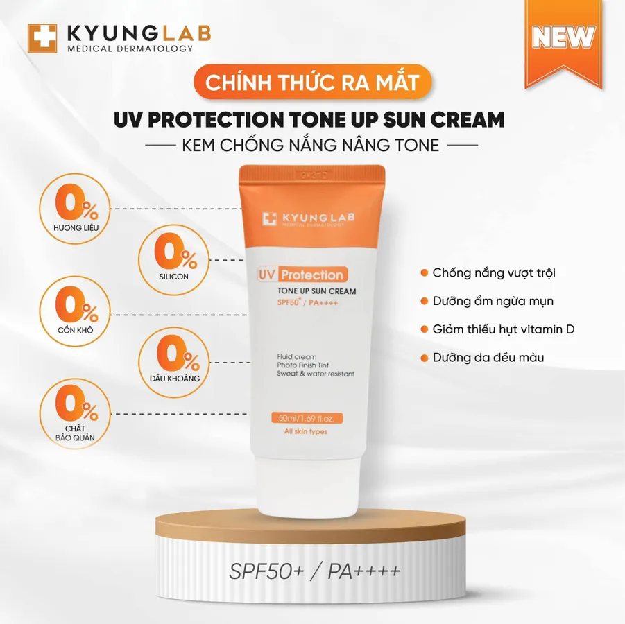 Mua Kem Chống Nắng Kyung Lab UV Protection Tone Up Sun Scream SPF 50 ...