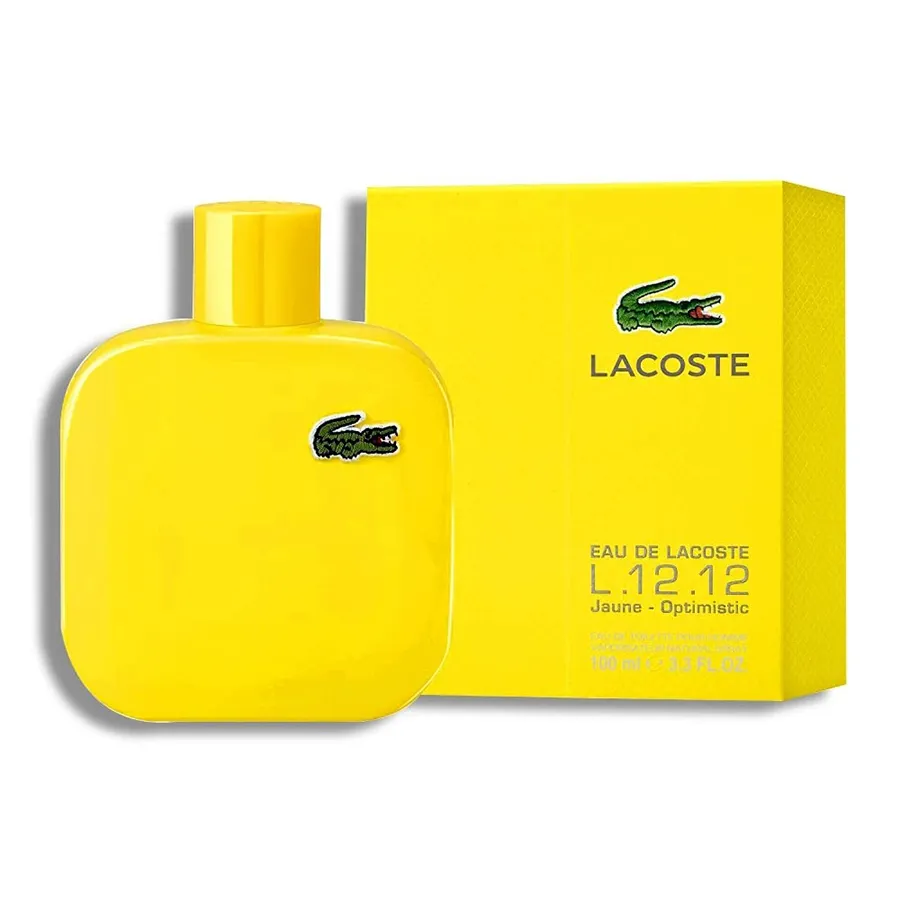 Nước Hoa Nam Lacoste L.12.12 Yellow Jaune Optimistic EDT 100ml | Vua ...