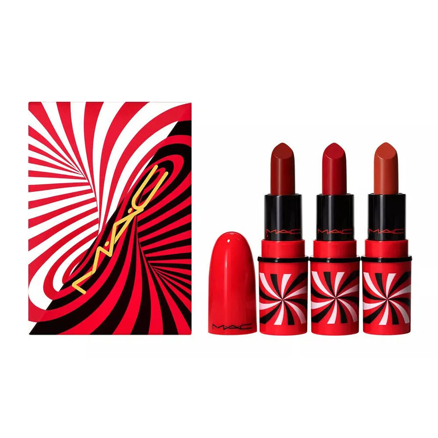 Set Son Mac Tiny Tricks Mini Matte Lipstick Trio 3 Màu | Vua Hàng Hiệu
