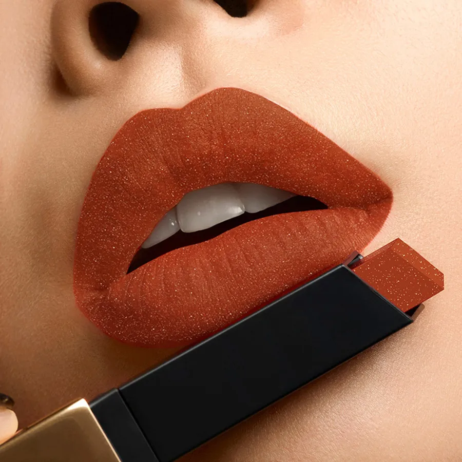 Mua Son Yves Saint Laurent YSL Rouge Pur Couture The Slim 35 Loud Brown Màu Cam Cháy chính hãng ...