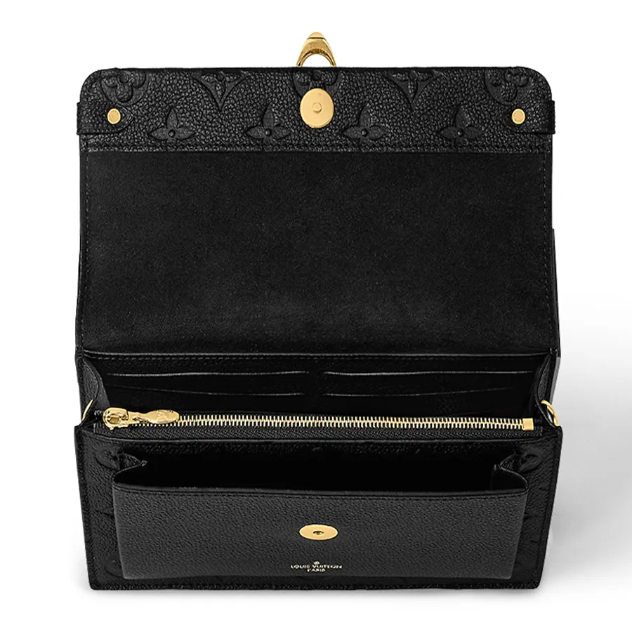 Mua Túi Đeo Chéo Nữ Louis Vuitton LV Vavin Chain Wallet M67839 Màu Đen ...