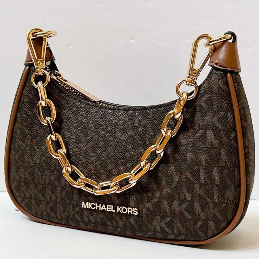 Mua Túi Đeo Vai Nữ Michael Kors MK Zip Mini Cora Crossbody Leather ...