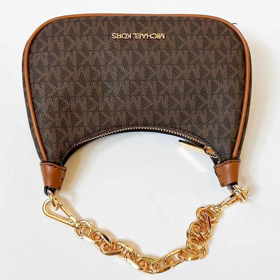 Mua Túi Đeo Vai Nữ Michael Kors MK Zip Mini Cora Crossbody Leather ...