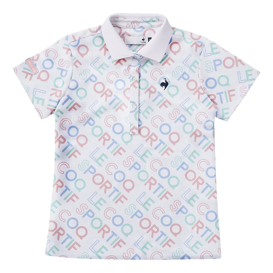 Áo Polo Nữ Le Coq Sportif Golf Women's Short Sleeve Shirt QGWVJA08 Màu Trắng Size M | Đặt Mua ...