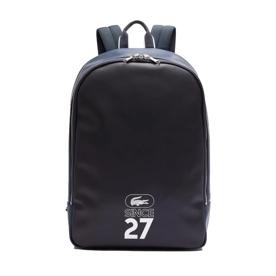 Balo Lacoste Men’s 1927 Coated Canvas Backpack NH3645URH43 Màu Xanh ...