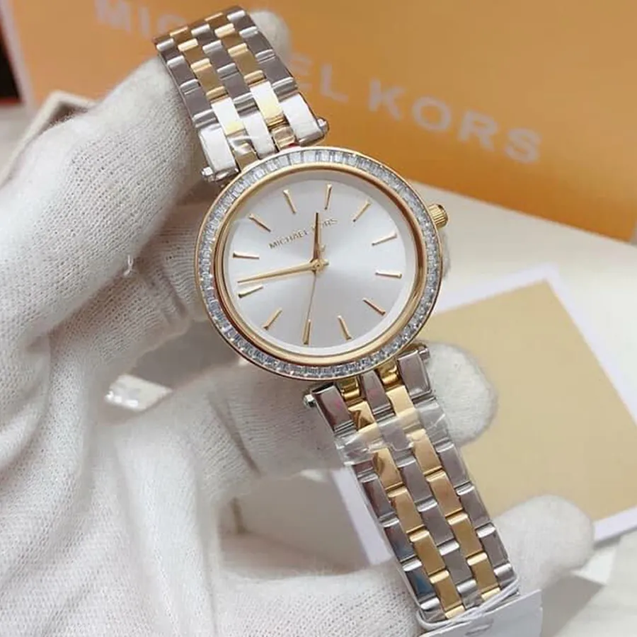 Mua Đồng Hồ Nữ Michael Kors MK Darci Mini Watch MK3405 33mm Màu Vàng ...