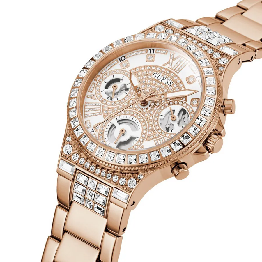 Mua Đồng Hồ Nữ Guess Ladies Moonlight Rose Gold Watch GW0320L3 Màu Vàng ...